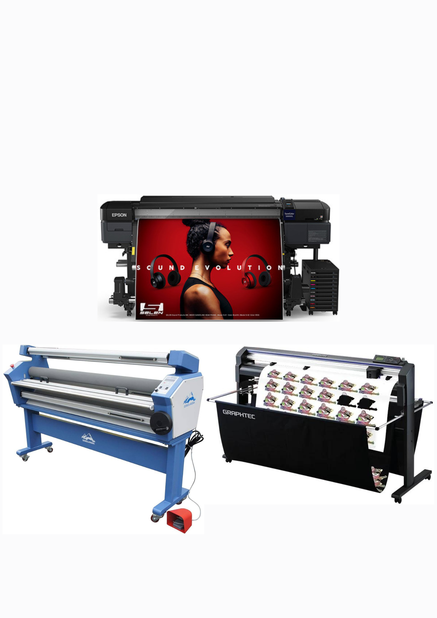 COMPLETE SOLUTION - Epson SureColor S80600L 64" Solvent Printer + 64 ...