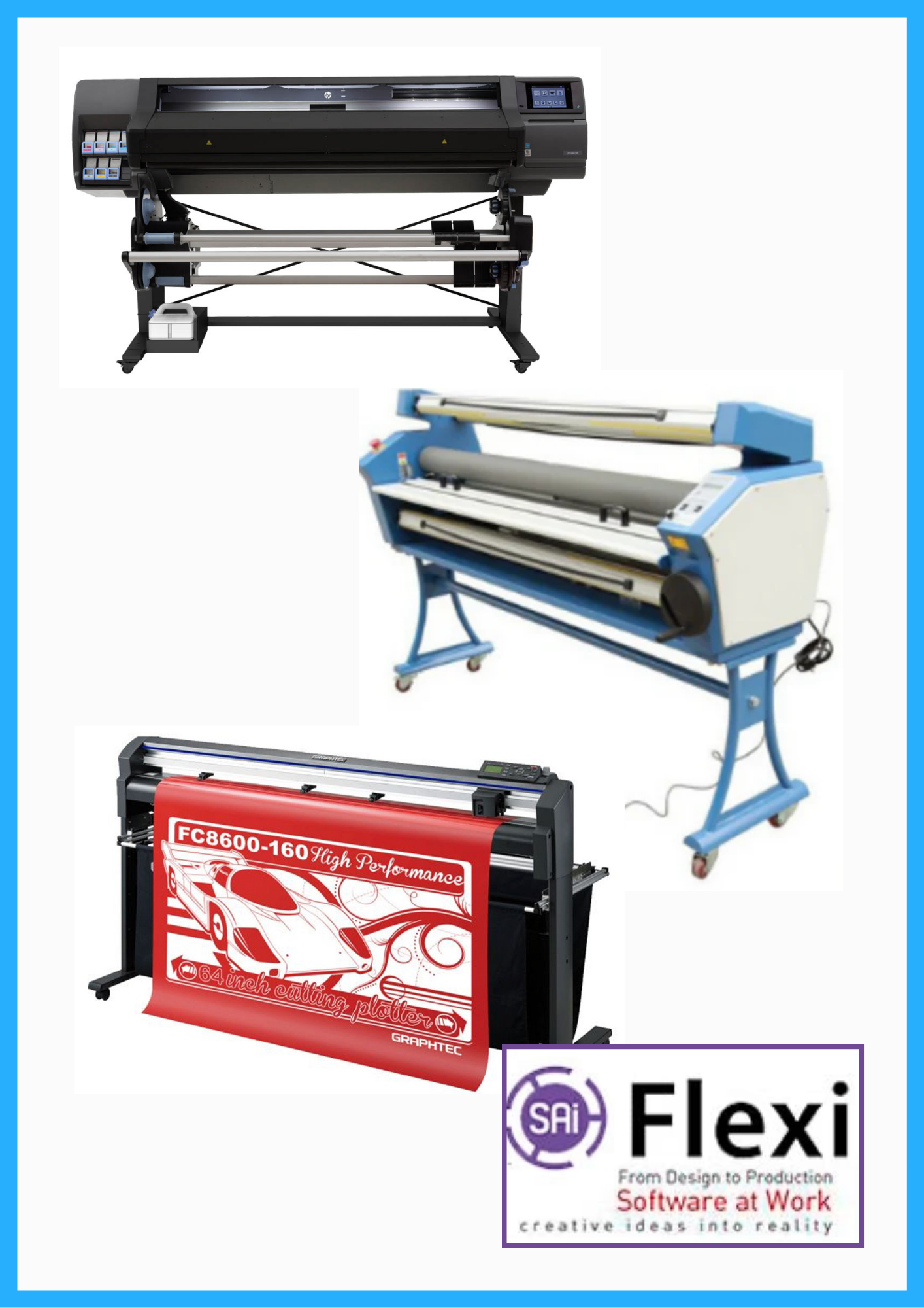 ON SALE - COMPLETE SOLUTION - HP Latex 560 Printer - Refurbished (90 D ...
