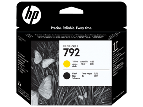 HP 792 Yellow/Black Latex Printhead for Designjet L26500, L28500 - CN7 ...